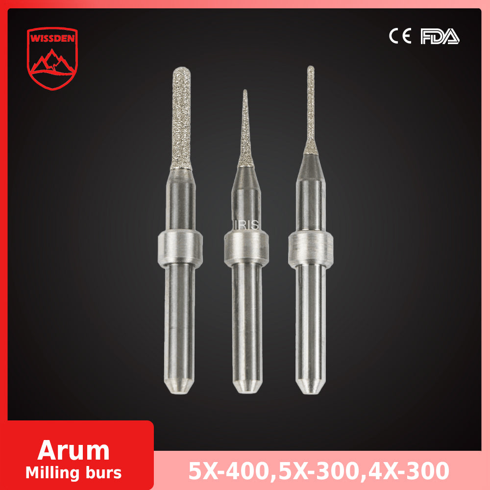 Milling burs For Arum 5X-400 5X-300 4X-300 Milling Machine – Wissden